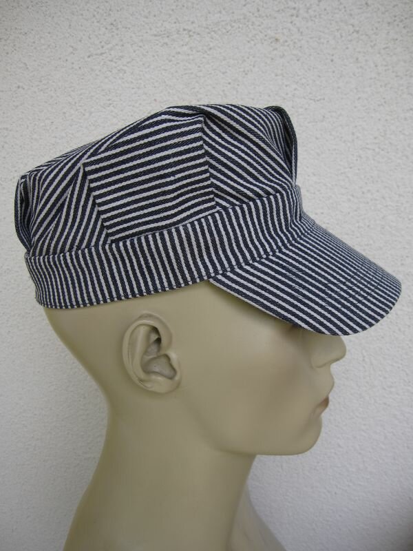 Hickory Stripe Engineer Cap - Lutece - Shop